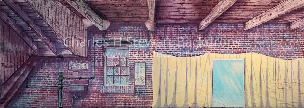 Backstage Dressing Room Backdrop For Rent by Charles H. Stewart