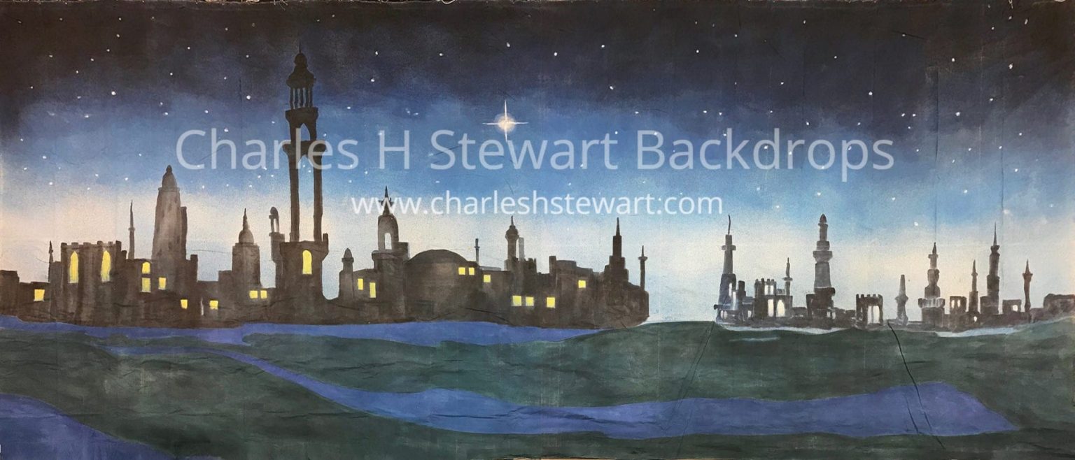 Bethlehem Backdrop For Rent by Charles H. Stewart