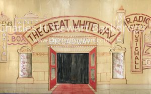 Broadway Backdrop | Backdrops by Charles H. Stewart