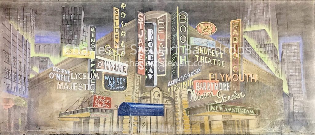 Our Favorite 42nd Street The Musical Backdrops - Backdrops by Charles H ...