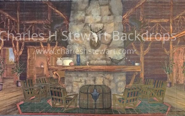 Western Desert Tab Backdrop - Backdrops by Charles H. Stewart