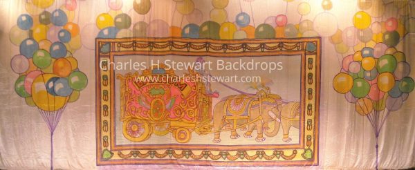 Circus Backdrop - Backdrops by Charles H. Stewart
