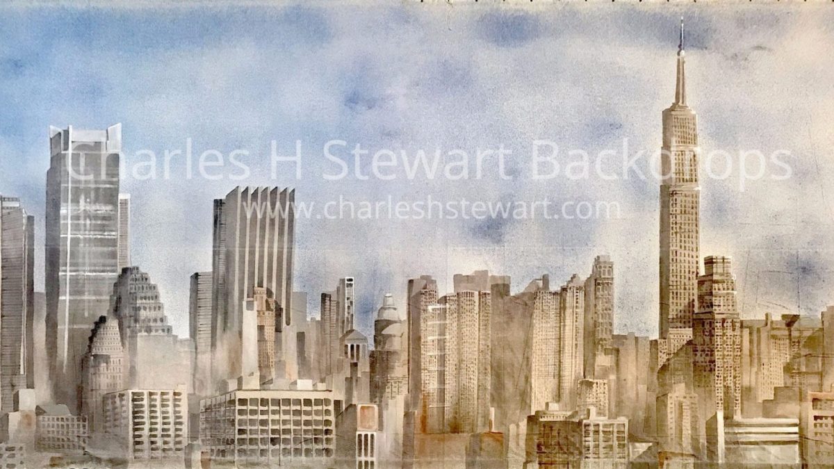 New York Skyline Backdrop New York City | NYC::…Click Here To