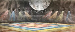 Disco Fever Backdrop For Rent by Charles H. Stewart
