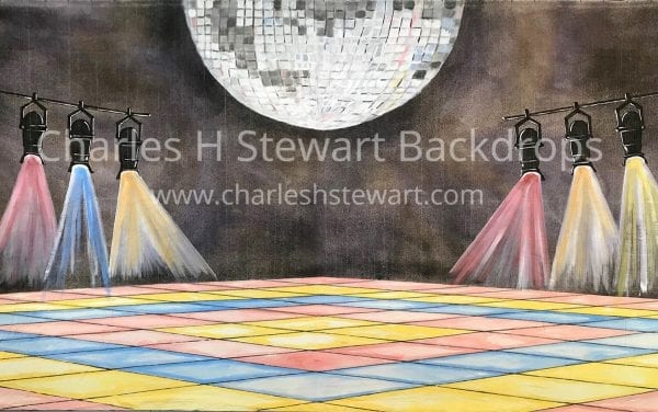 Disco Tab Backdrop - Backdrops by Charles H. Stewart