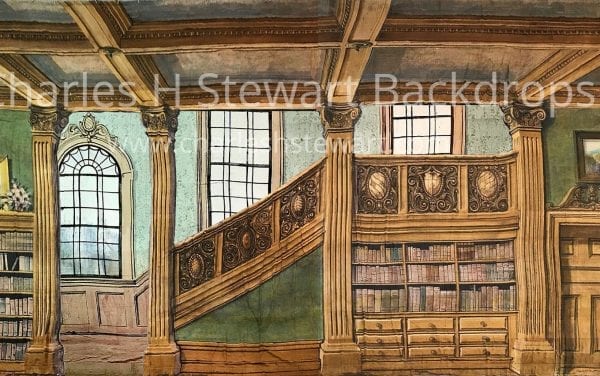 Gymnasium Backdrop For Rent by Charles H. Stewart
