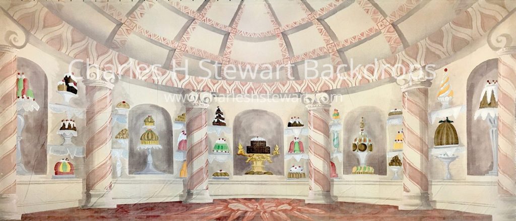 Palace of Sweets Backdrop For Rent by Charles H. Stewart