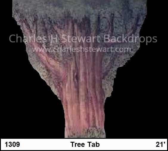 Tree Tab Backdrop - Backdrops by Charles H. Stewart