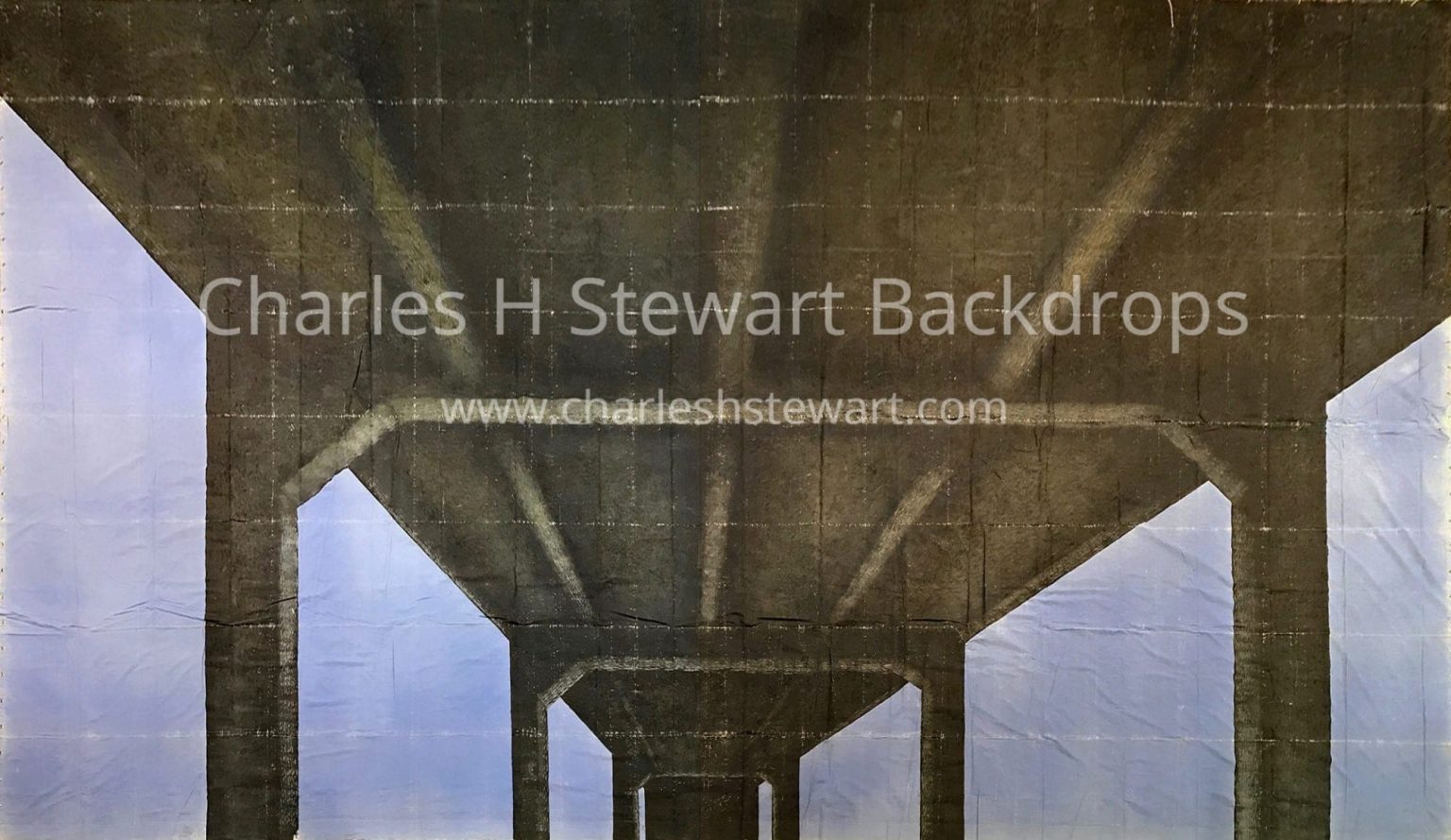 Setting the Stage For Cats The Musical - Backdrops by Charles H. Stewart