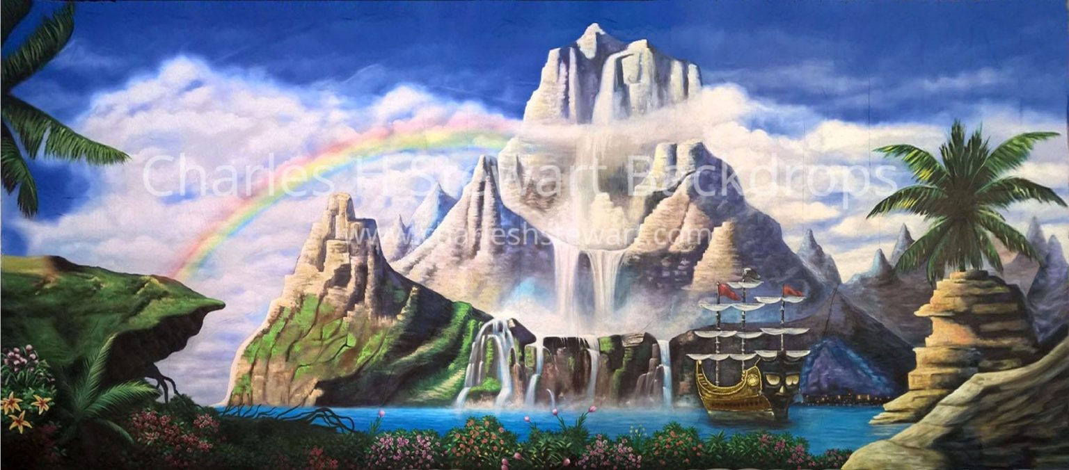 Neverland Backdrop For Rent by Charles H. Stewart