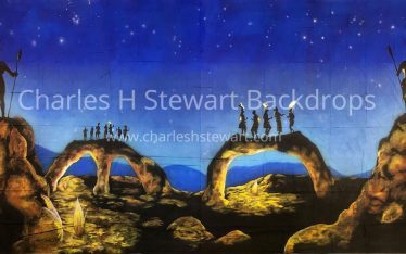 Moby Dick Banner Backdrop - Backdrops by Charles H. Stewart
