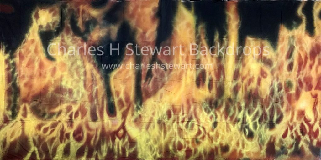 Inferno Backdrop For Rent by Charles H. Stewart