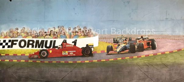 Grand Prix Racing Backdrop For Rent by Charles H. Stewart