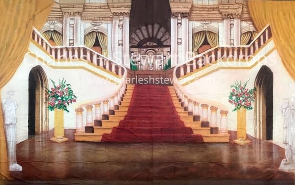 Palaces Backdrops For Rent - Backdrops by Charles H. Stewart