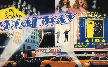 Broadway Backdrops For Rent - Backdrops by Charles H. Stewart