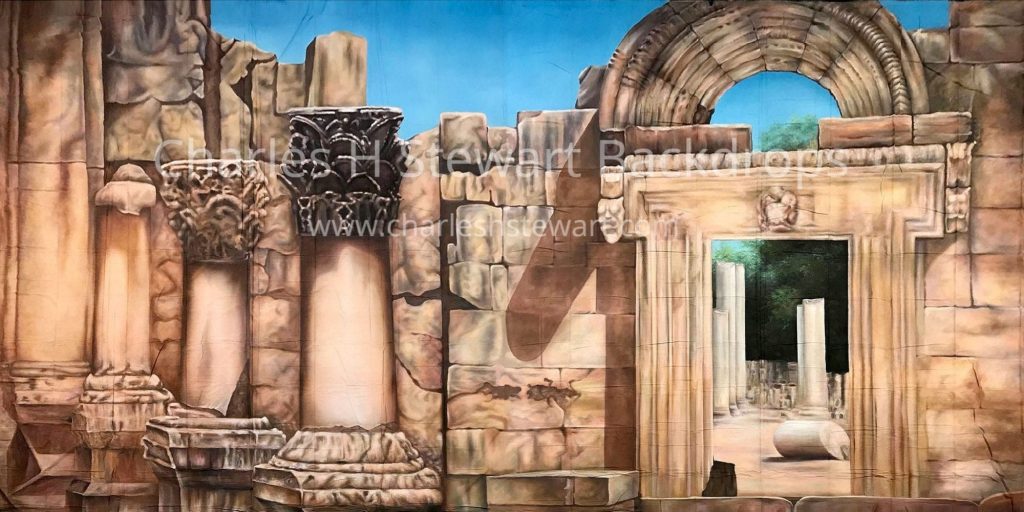 Jerusalem Arches Backdrop For Rent by Charles H. Stewart