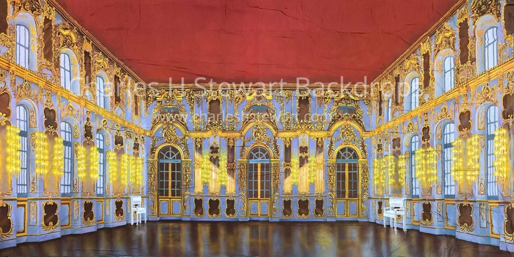 Palace Ballroom Backdrop by Charles H Stewart Model 3102