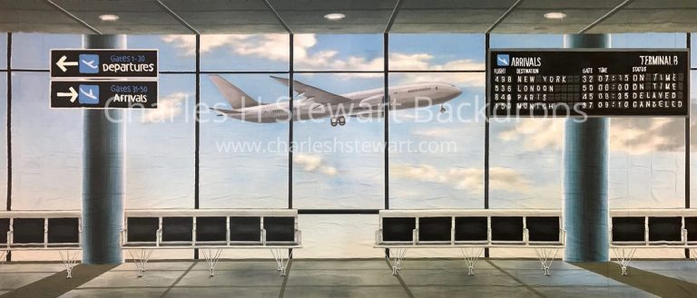 Airport Backdrop For Rent by Charles H. Stewart
