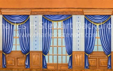 Gymnasium Backdrop For Rent by Charles H. Stewart